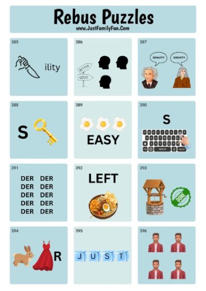 500 Rebus Puzzles And Answers – Challenge Your Brain Now!