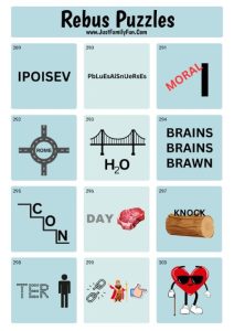 500 Rebus Puzzles And Answers – Challenge Your Brain Now!
