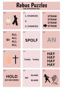 500 Rebus Puzzles And Answers – Challenge Your Brain Now!