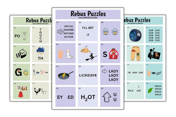 500 Rebus Puzzles And Answers – Challenge Your Brain Now!