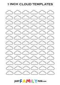 12 Free Printable Cloud Templates | Download Now!